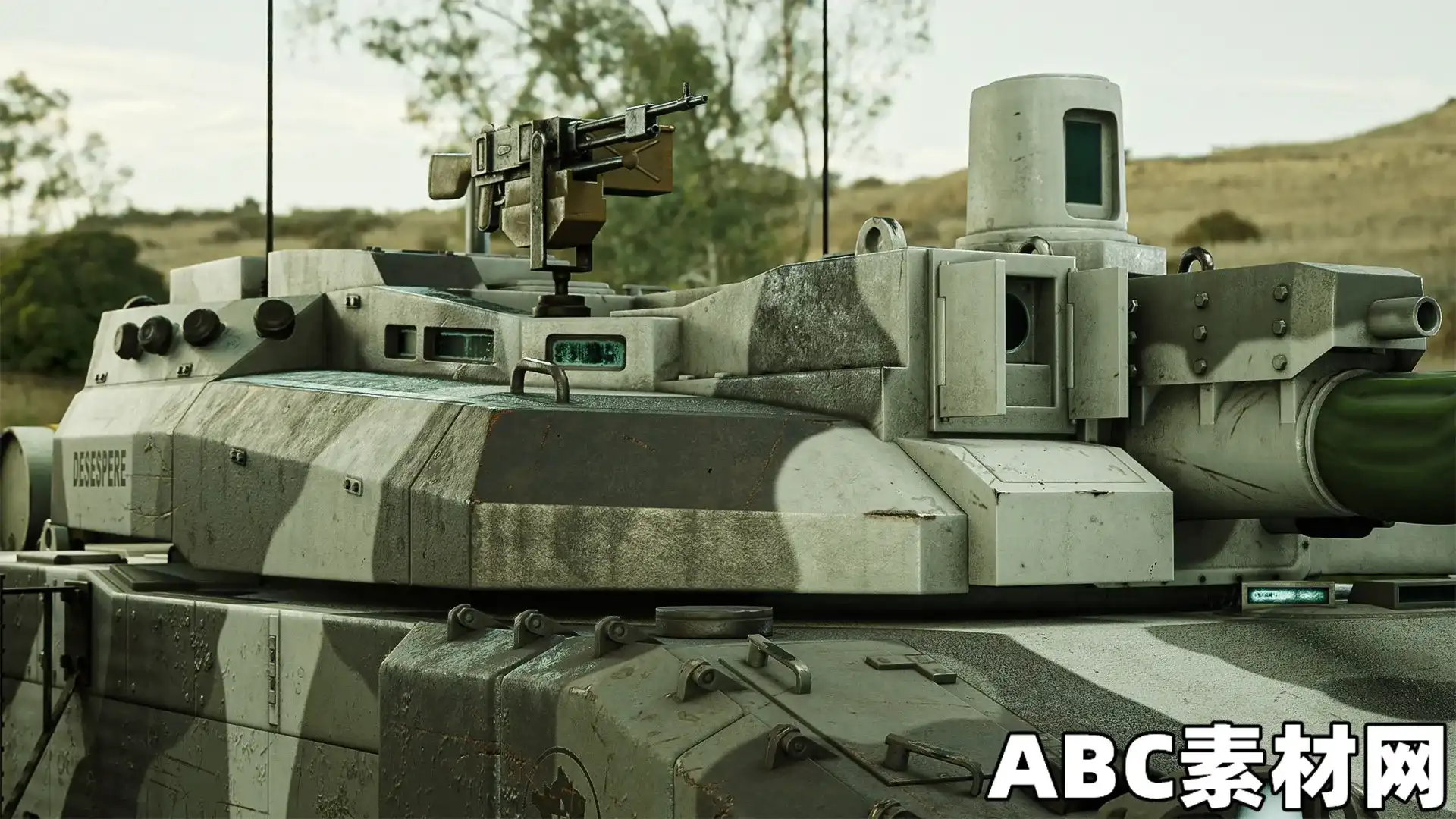 勒克莱尔主战坦克UE蓝图Unreal Engine Marketplace – Leclerc AMX56 – Advanced Tank ...