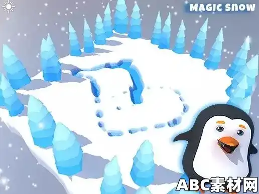 Magic Snow梦幻雪景氛围雪花特效VFX着色器Unity Asset – 1UP Snow Shader v1.0.1|ABC素材资源网