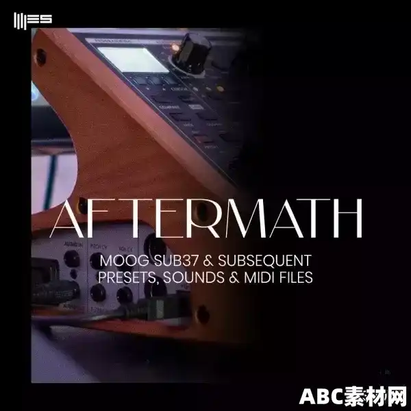 Engineering Samples Aftermath Dark Moog Sub Subsequent 37 PRESETS|ABC素材资源网