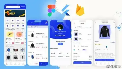 Full-Stack Mobile Development: Flutter, Figma, And Firebase|ABC素材资源网