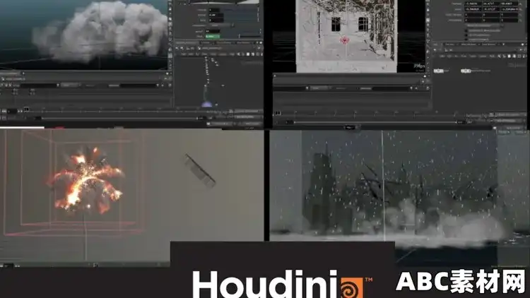 Houdini Effects Workshop|ABC素材资源网