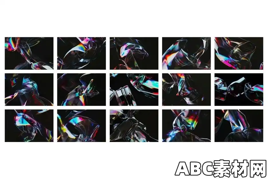 色差叠加图层视觉效果Chromatic Aberration Overlays – XSGVZFT|ABC素材资源网
