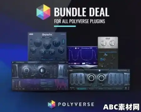人声混音混响编曲效果器套装Polyverse Music Bundle Deal 2025.7 WiN MacOSX|ABC素材资源网