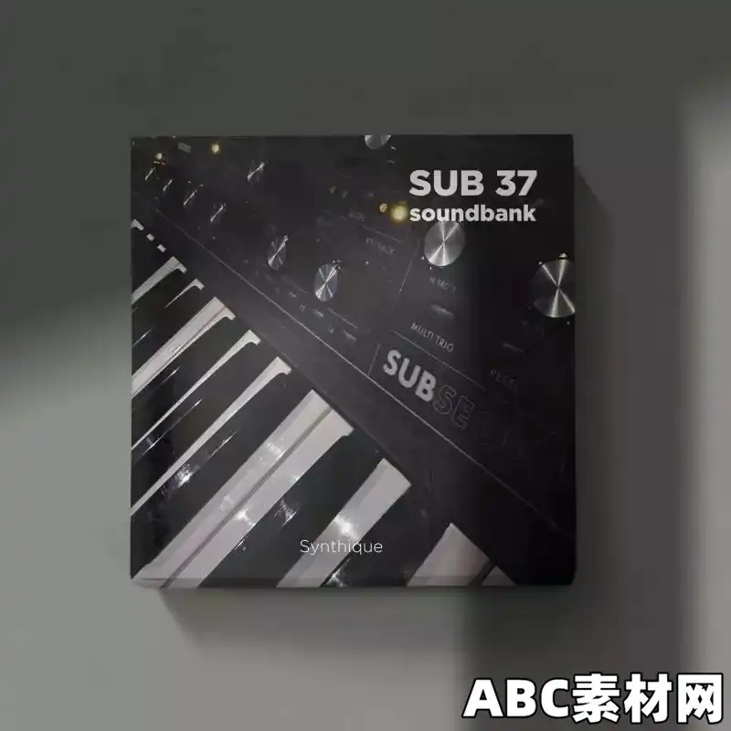 Synthique Sounds Moog Subsequent 37 Soundbank|ABC素材资源网