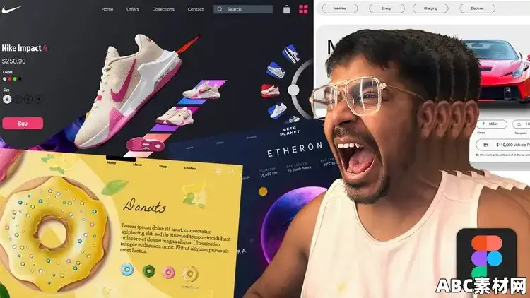 Mastering Figma from 0 to 100|ABC素材资源网