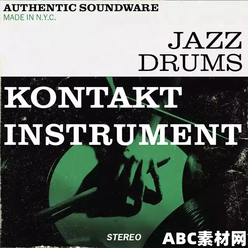 Authentic Soundware Jazz Drums KONTAKT|ABC素材资源网