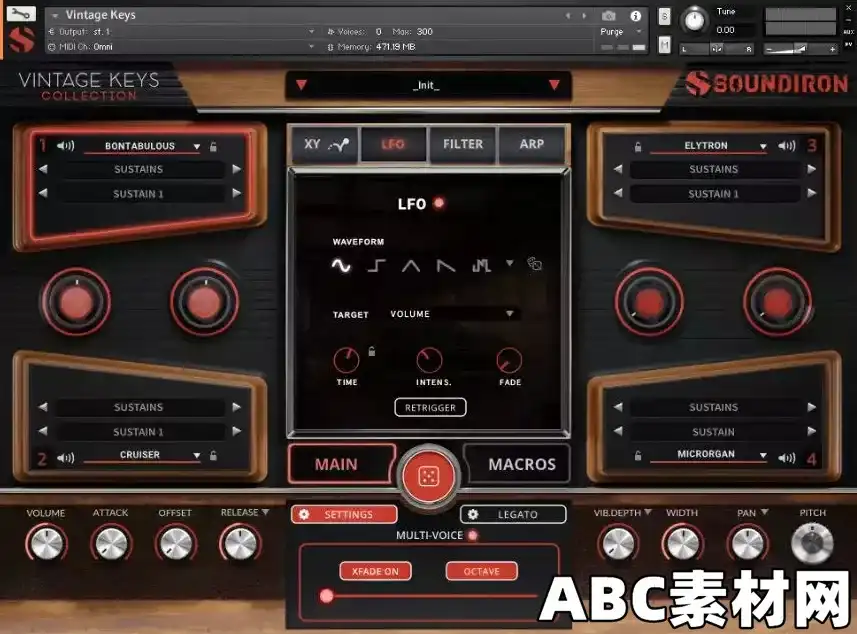 Soundiron Vintage Keys Collection KONTAKT|ABC素材资源网