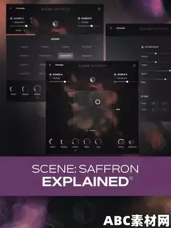 Groove3 Scene: Saffron Explained TUTORiAL|ABC素材资源网