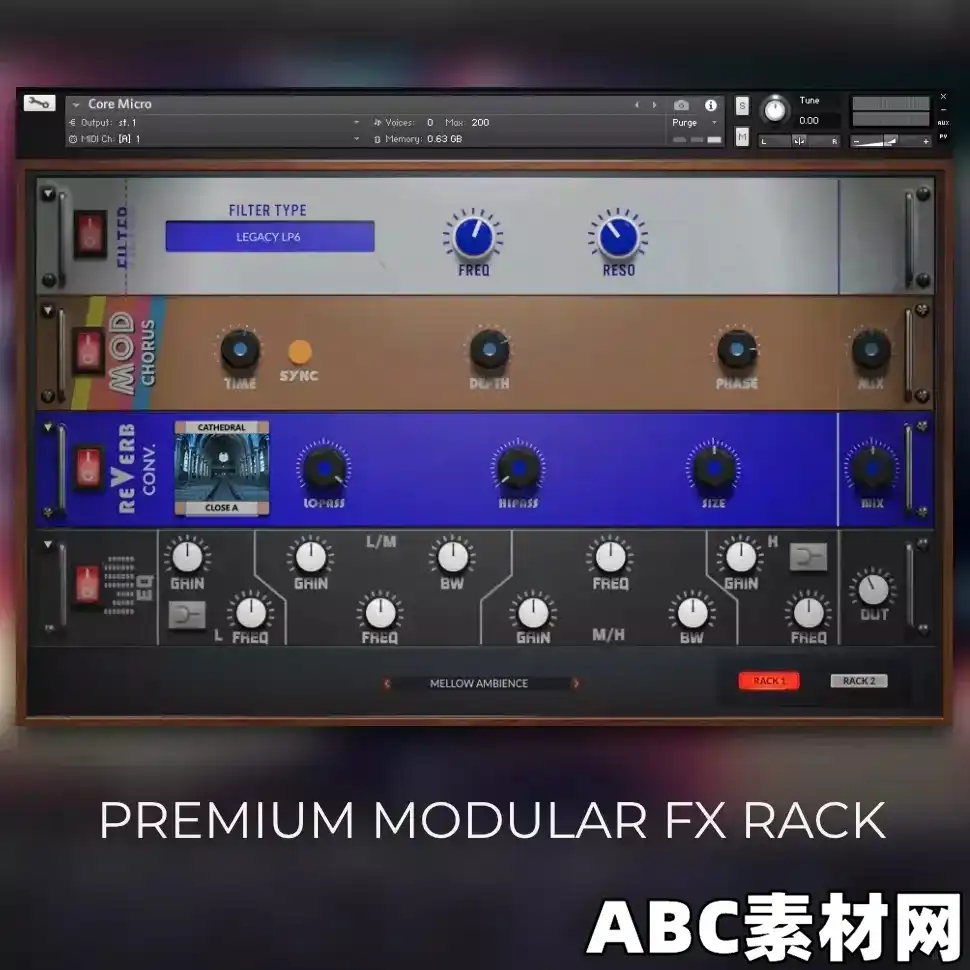 Soundiron Core Micro v1.0.1 KONTAKT|ABC素材资源网