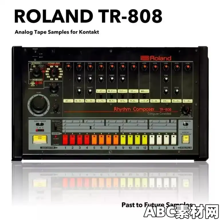PastToFutureReverbs Roland TR-808 Tape Samples for KONTAKT! KONTAKT WAV ...