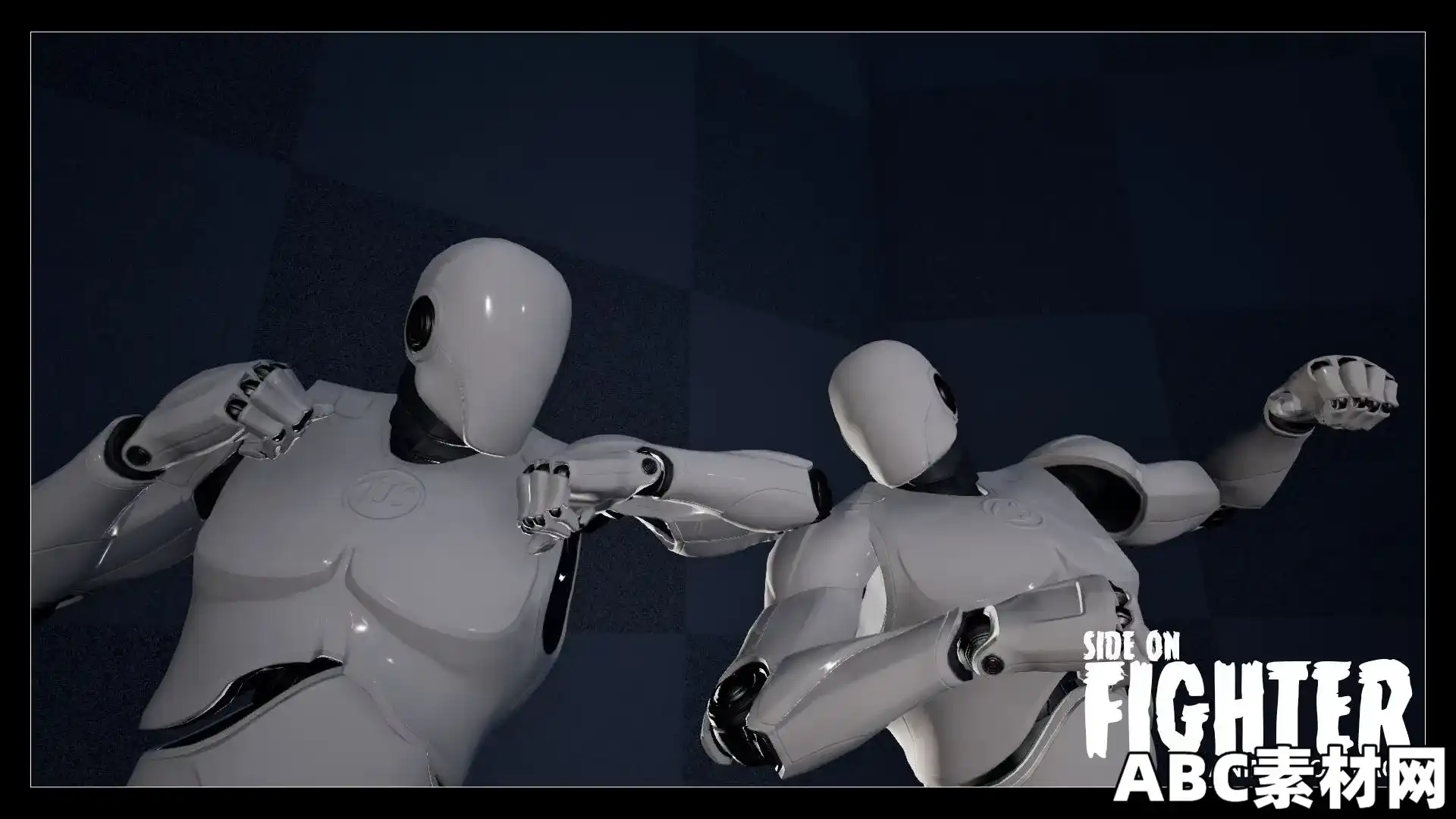 侧对战斗机器人UE动画包Unreal Engine Marketplace – Side on Fighter – Animation ...