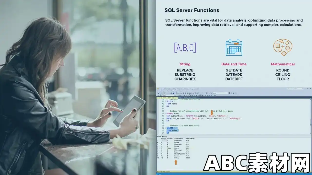 learning path – Efficient Data Manipulation Functions in SQL Server|ABC ...