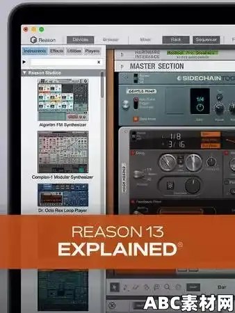 Groove3 Reason 13 Explained TUTORiAL|ABC素材资源网