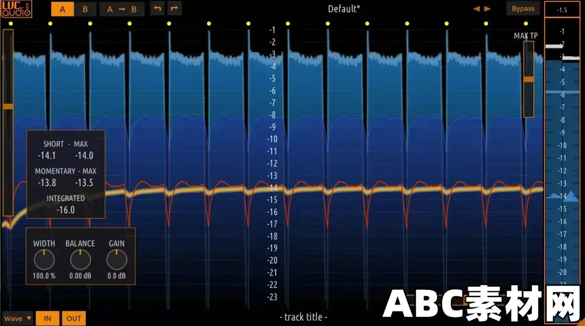频谱分析插件LVC-Audio LVC-Meter v2.0.1 VST VST3 AU AAX STANDALONE WiN MAC|ABC ...