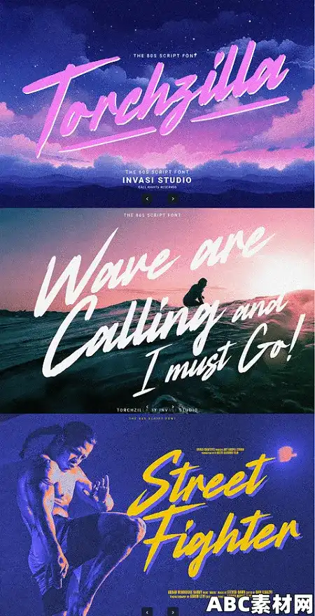复古手写签名字体EE – Torchzilla – Retro Script CGADEEJ|ABC素材资源网