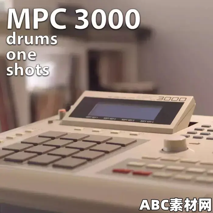 Vu – MPC 3000 drums one shots WAV|ABC素材资源网