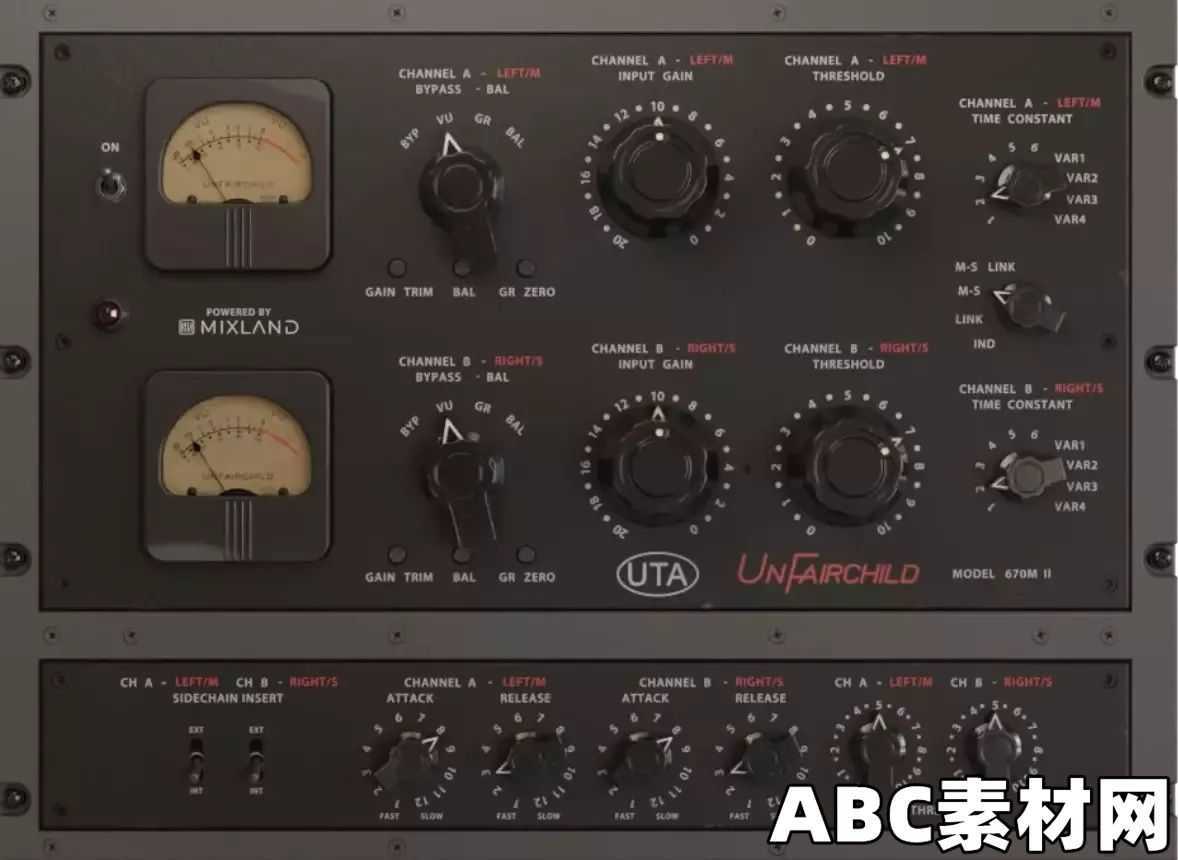动态压缩器UnderTone Audio UnFairchild 670M mkII v1.0.4 WiN Mac OSX|ABC素材资源网