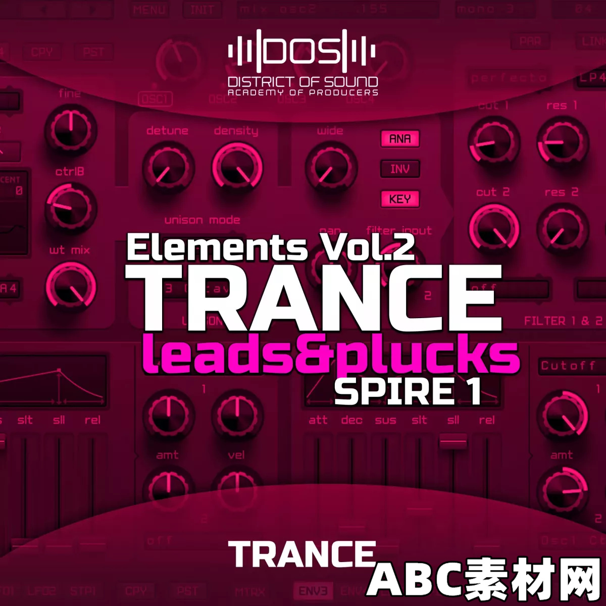 District of Sound Elements Trance Lead and Plucks For Spire Vol 2|ABC素材资源网