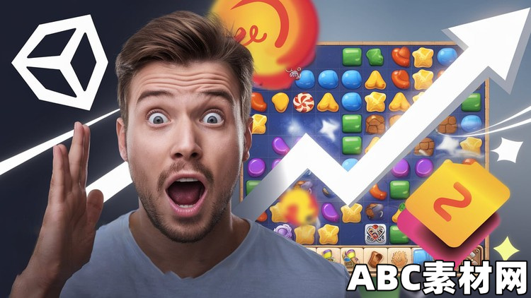 How to make mobile game with 3000 levels in 30 min|ABC素材资源网