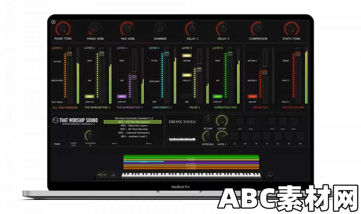 That Worship Sound Worship Essentials Samples For MainStage|ABC素材资源网