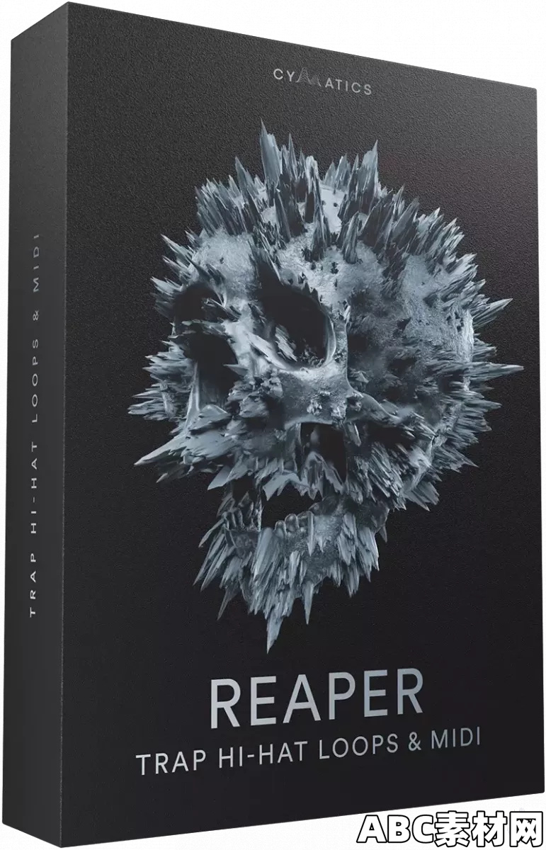 Cymatics Reaper (Trap Hi-Hat Loops & MIDI Sample Pack) WAV MiDi|ABC素材资源网