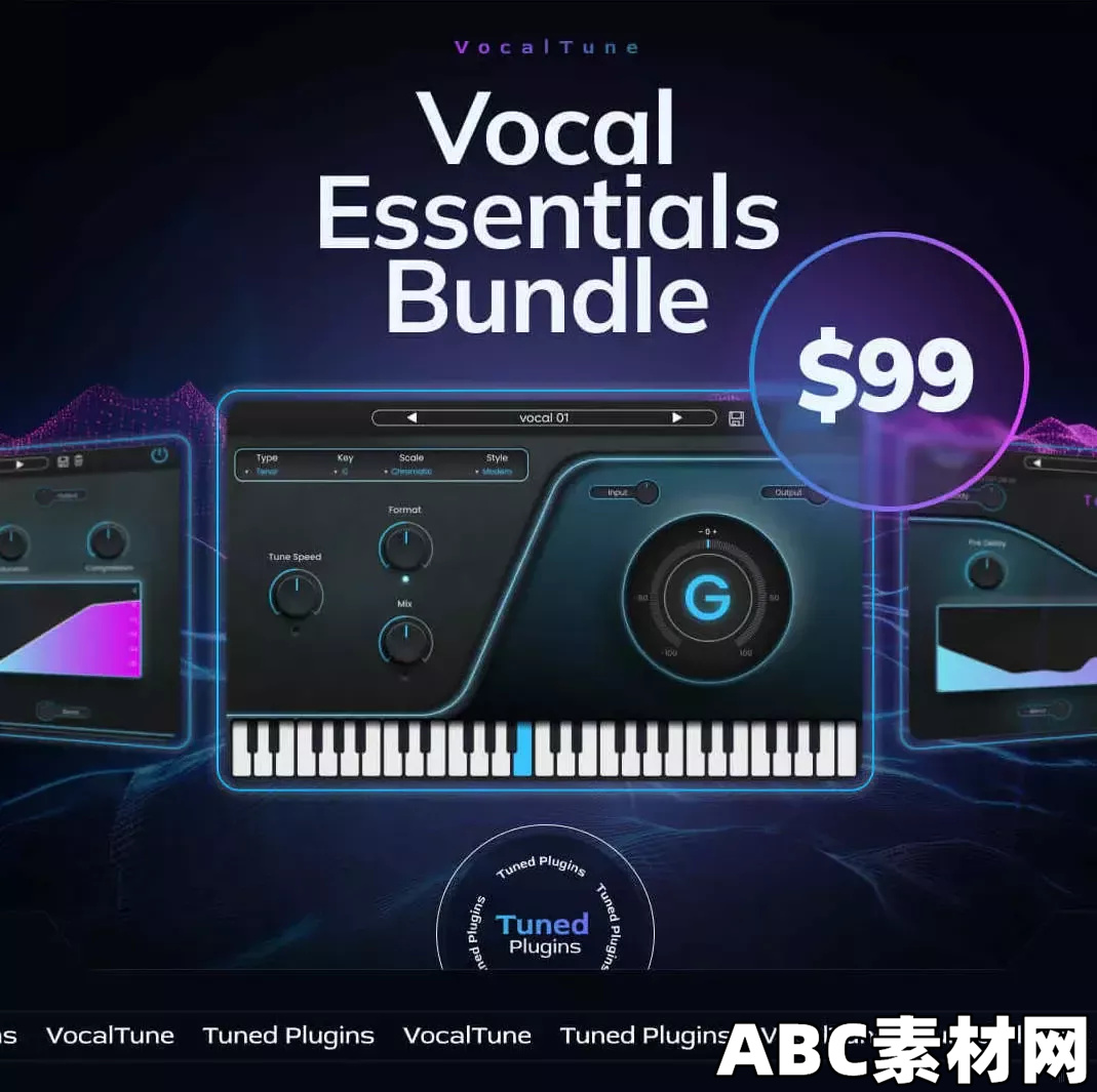 人声调谐混响插件套件 Tuned Plugins Everything Bundle v2024.10.10 WIN MAC|ABC素材资源网