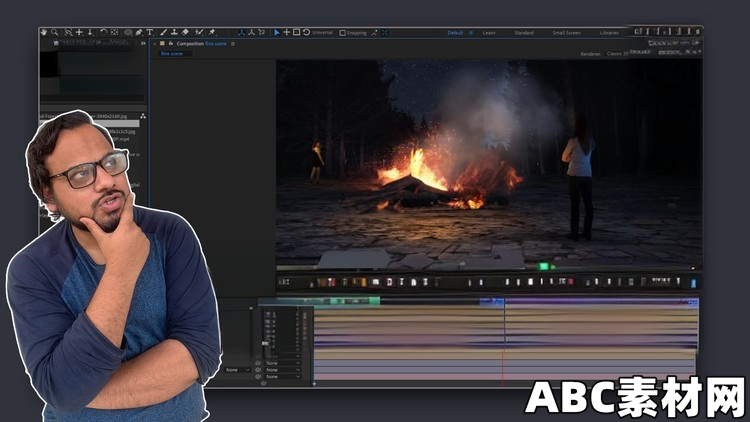 Visual effects with Adobe After effects basics to Advance|ABC素材资源网