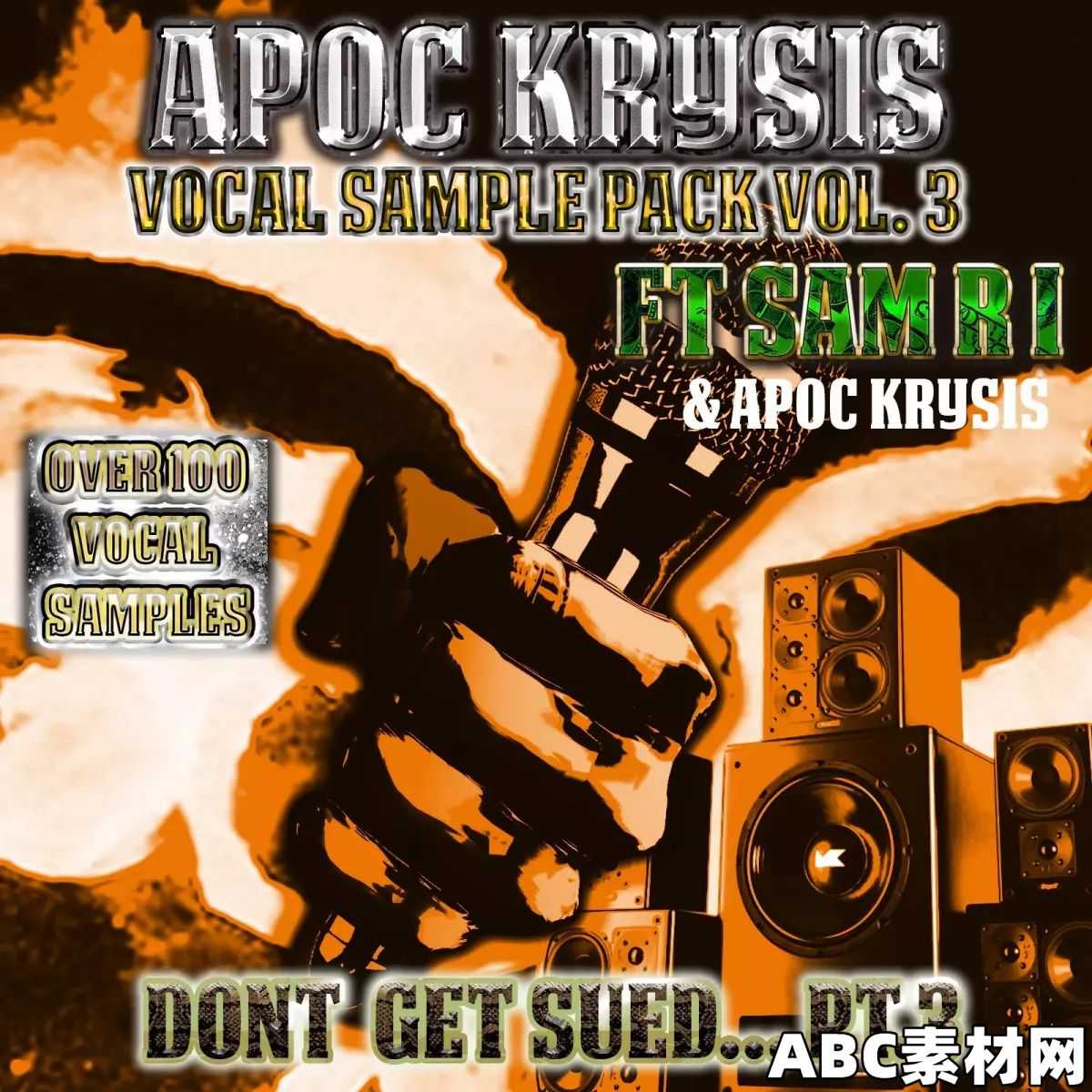 Apoc Krysis Vocal Sample Pack Vol.3 WAV|ABC素材资源网