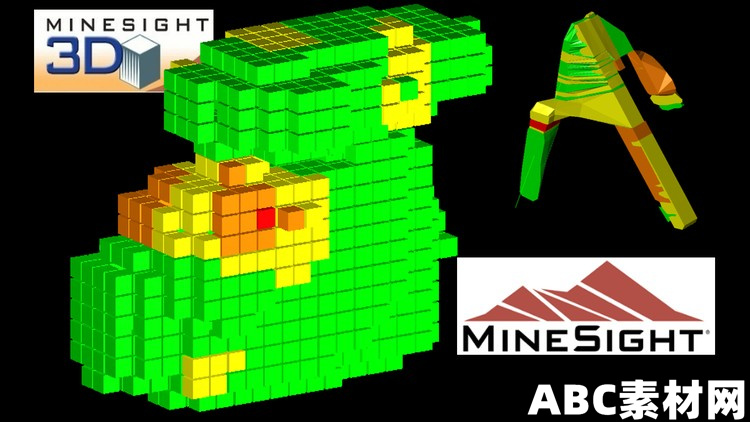 Aprende Modelamiento Explicito 3D en MINESIGHT desde Cero|ABC素材资源网