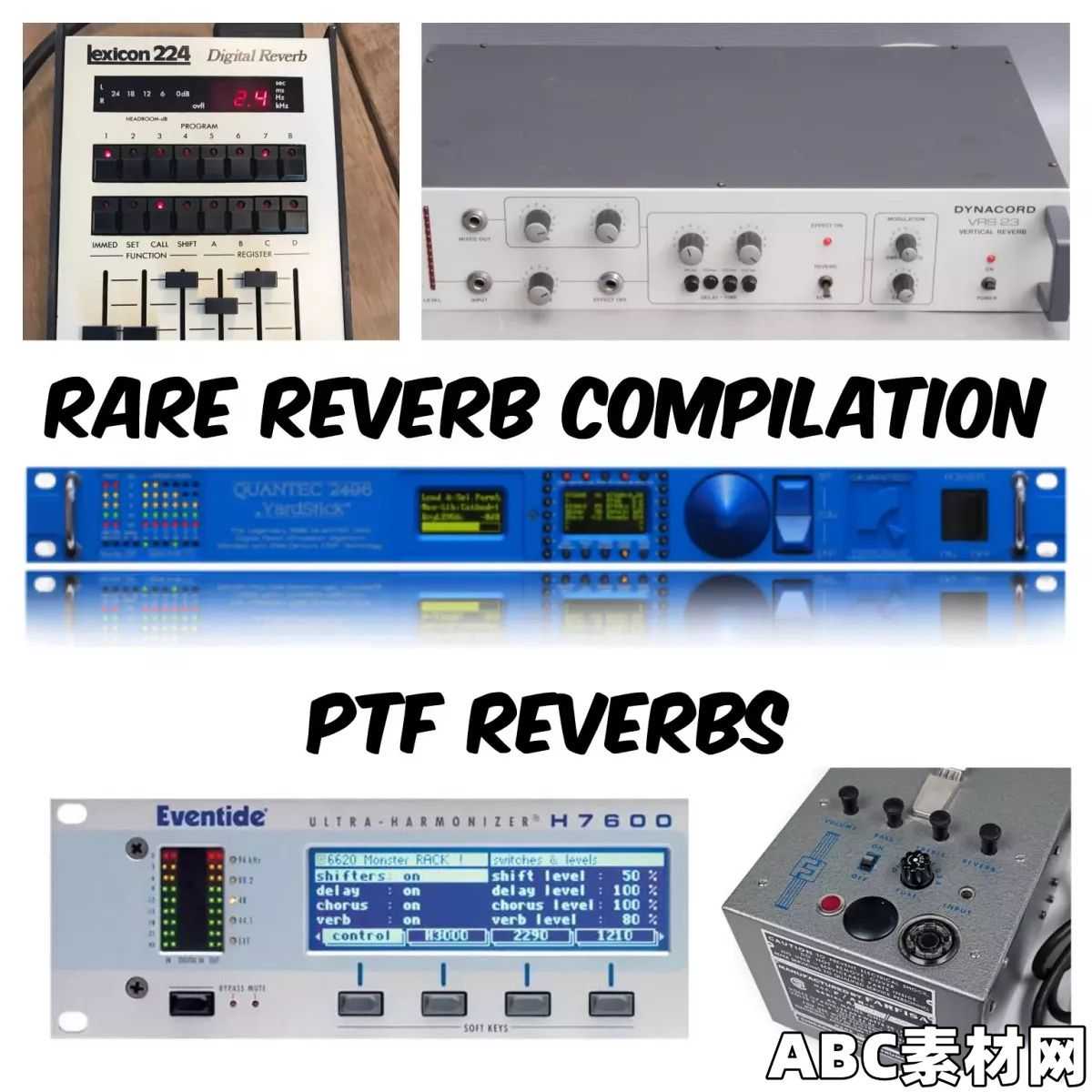 PastToFutureReverbs Rare Reverb Compilation (Quantec Yardstick, VRS 23 ...