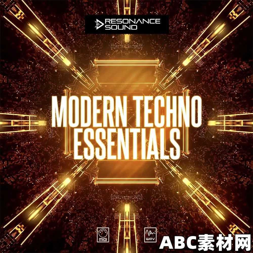 Resonance Sound RS: Modern Techno Essentials WAV MiDi|ABC素材资源网