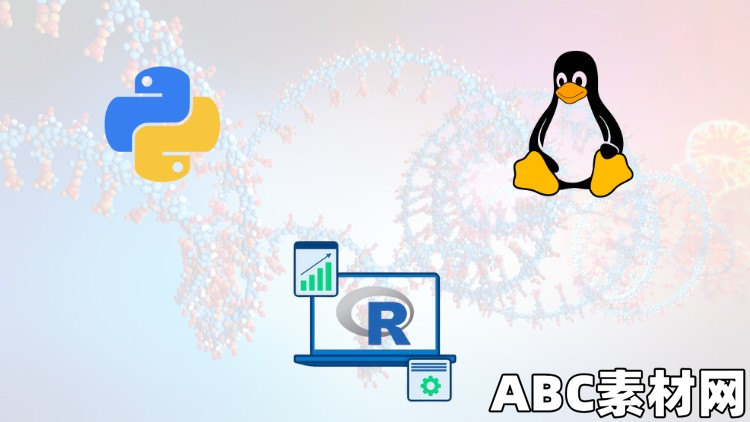 Learn Bioinformatics Data Analysis: Master Python, Linux & R|ABC素材资源网