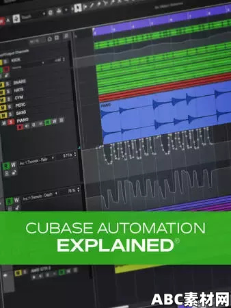 Groove3 Cubase Automation Explained TUTORiAL|ABC素材资源网
