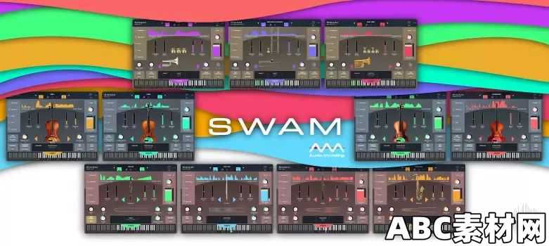 管弦乐全套系列音色建模工具Audio Modeling SWAM Bundle 2024.11.2 WIN|ABC素材资源网