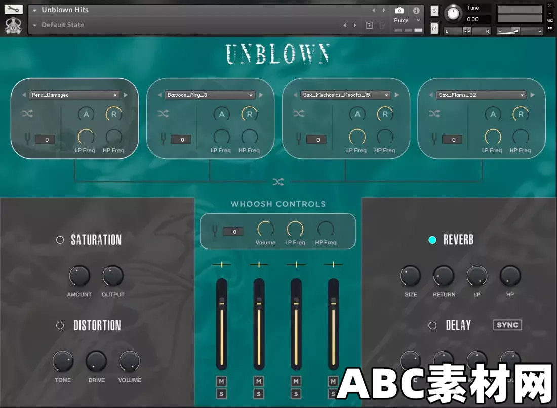 Fallout Music Group Unblown KONTAKT|ABC素材资源网