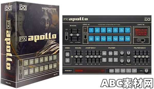 UVI Soundbank PX Apollo v1.0.5|ABC素材资源网
