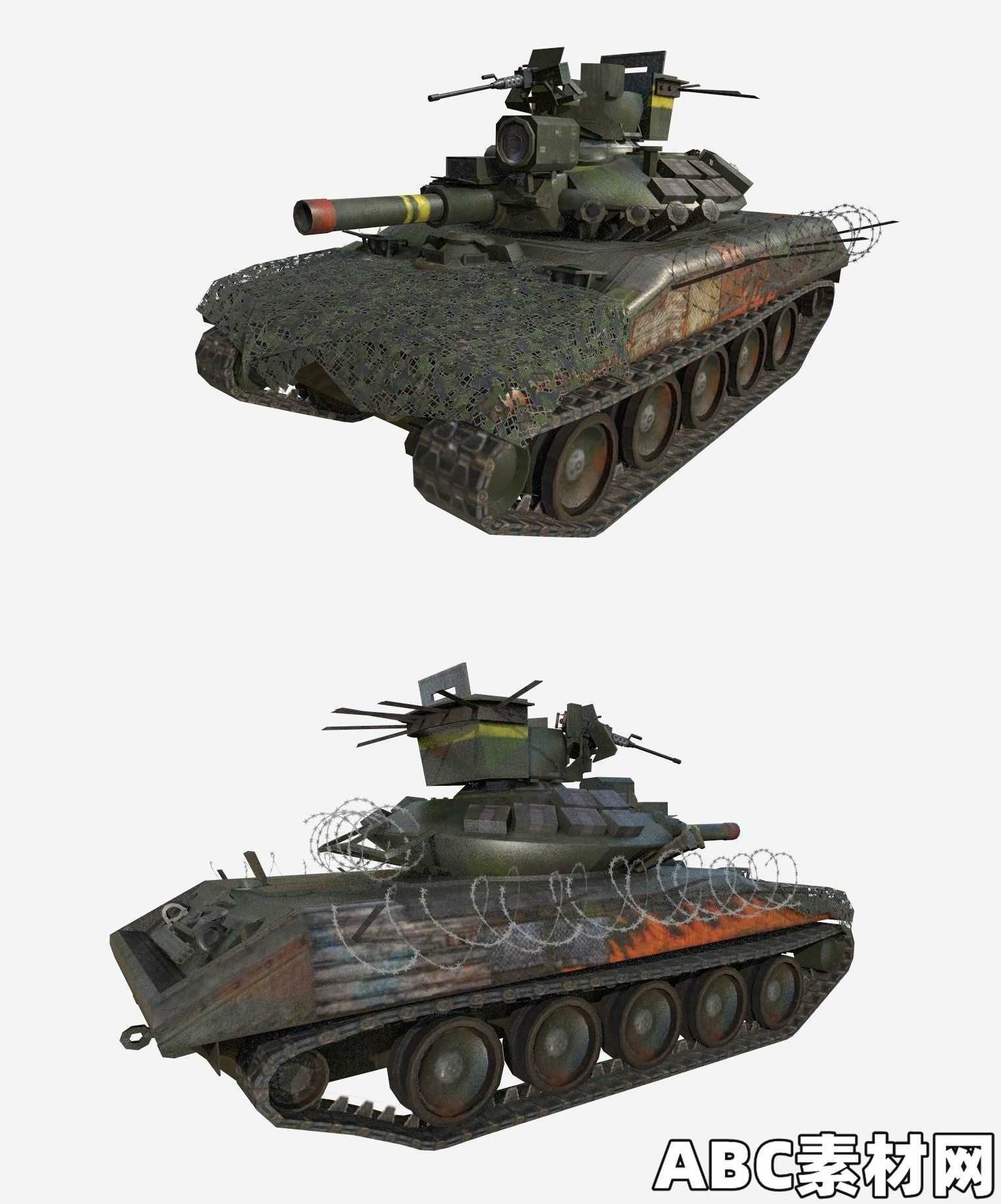 卡瓦列拉轻型坦克 M551 – 3D 模型Cavalera Light Tank M551 – 3D Model|ABC素材资源网