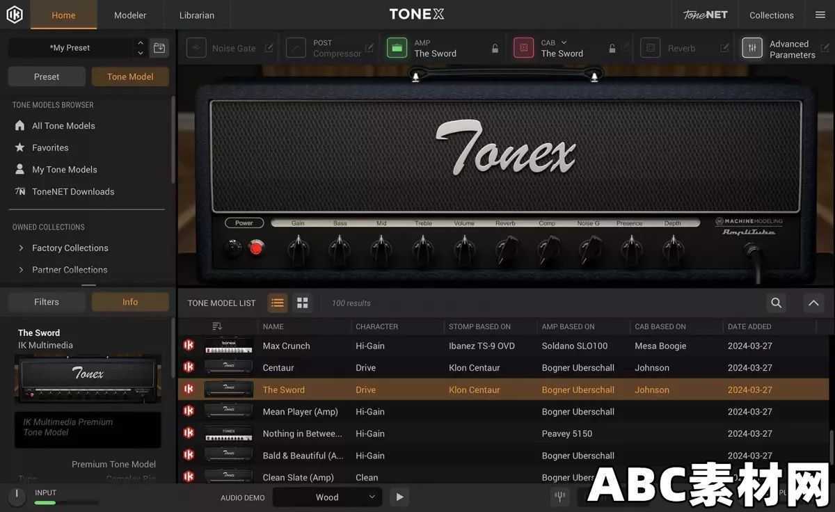 IK Multimedia Metal Gems Signature Collection for TONEX TXP|ABC素材资源网