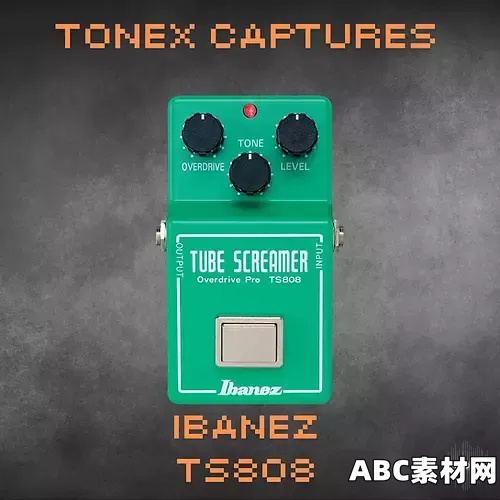 DPE Pedals Ibanez TS808 ToneX|ABC素材资源网