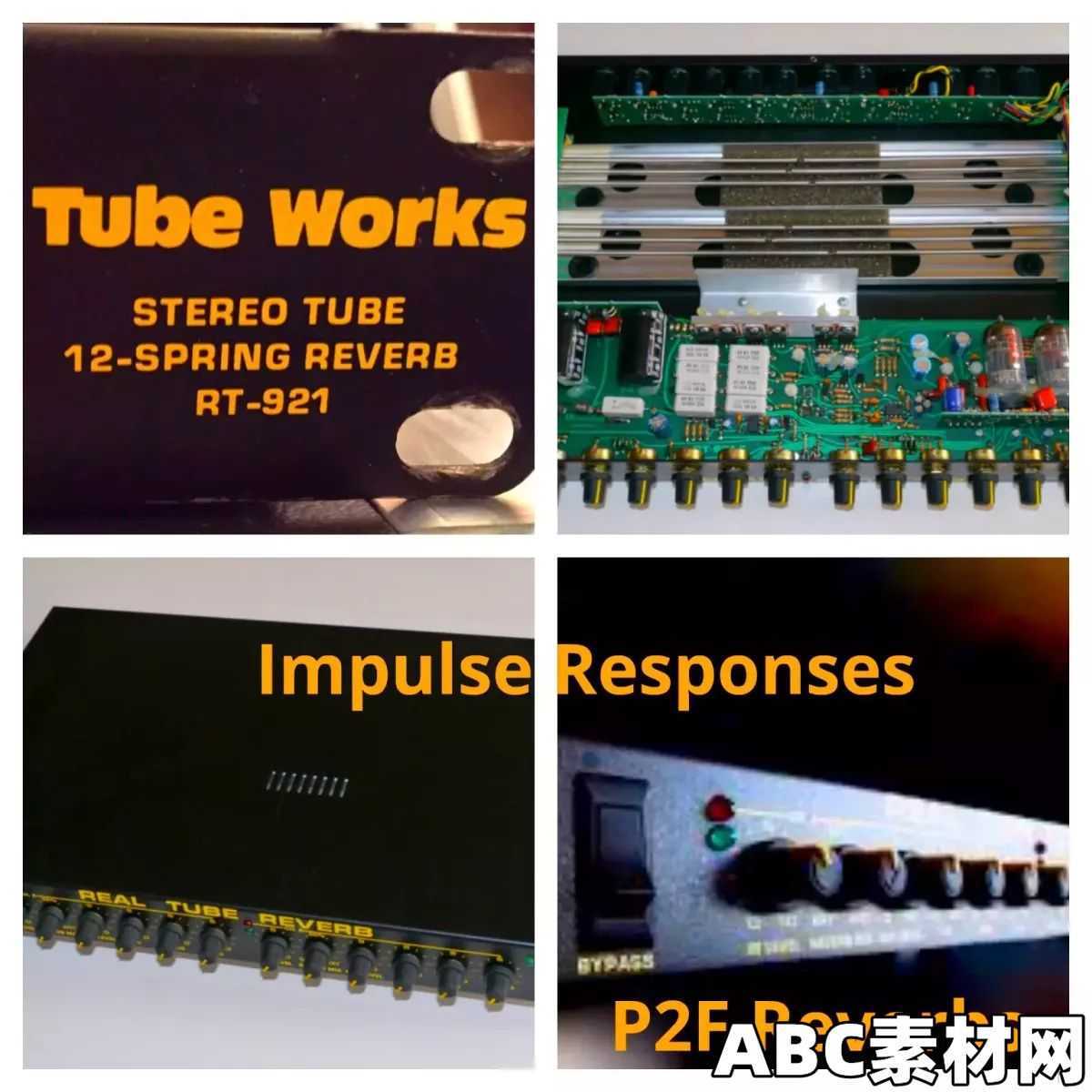 PastToFutureReverbs Tubeworks RT-921 Stereo Tube 12 Spring Reverb ...