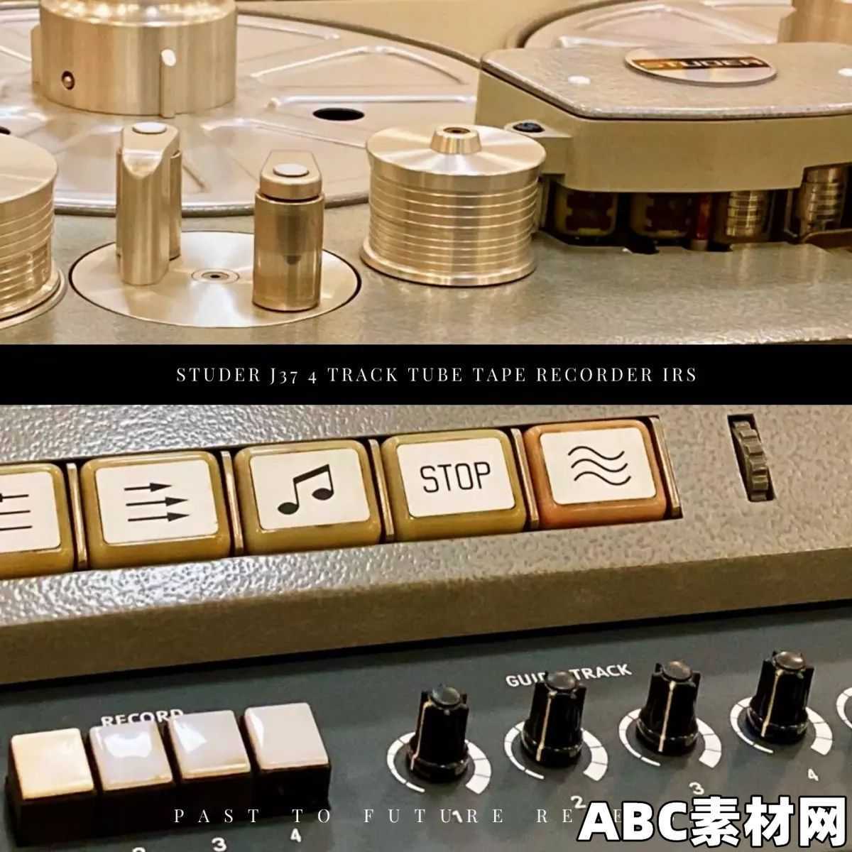 PastToFutureReverbs Studer J37 4 Track Tube Tape Recorder IRs! Impulse ...