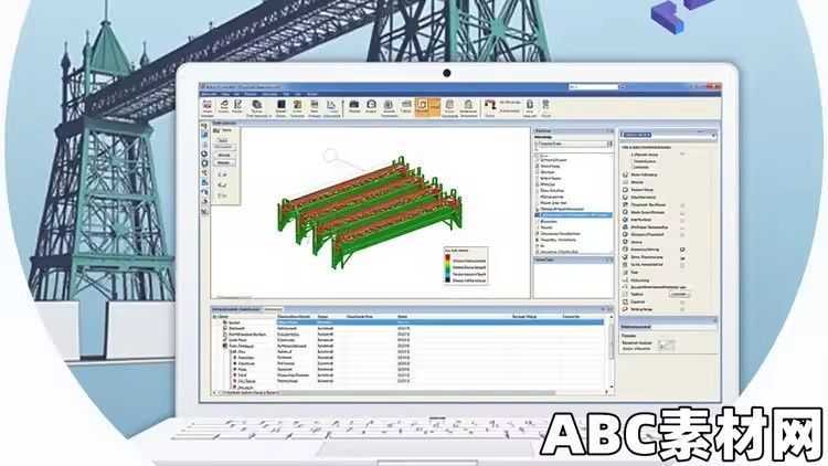 Structure Analysis using E-Tab|ABC素材资源网