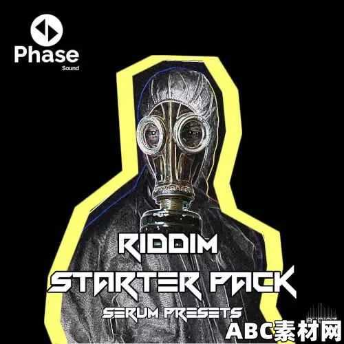 Phase Sound Samples Riddim Starter Pack XFER RECORDS SERUM|ABC素材资源网