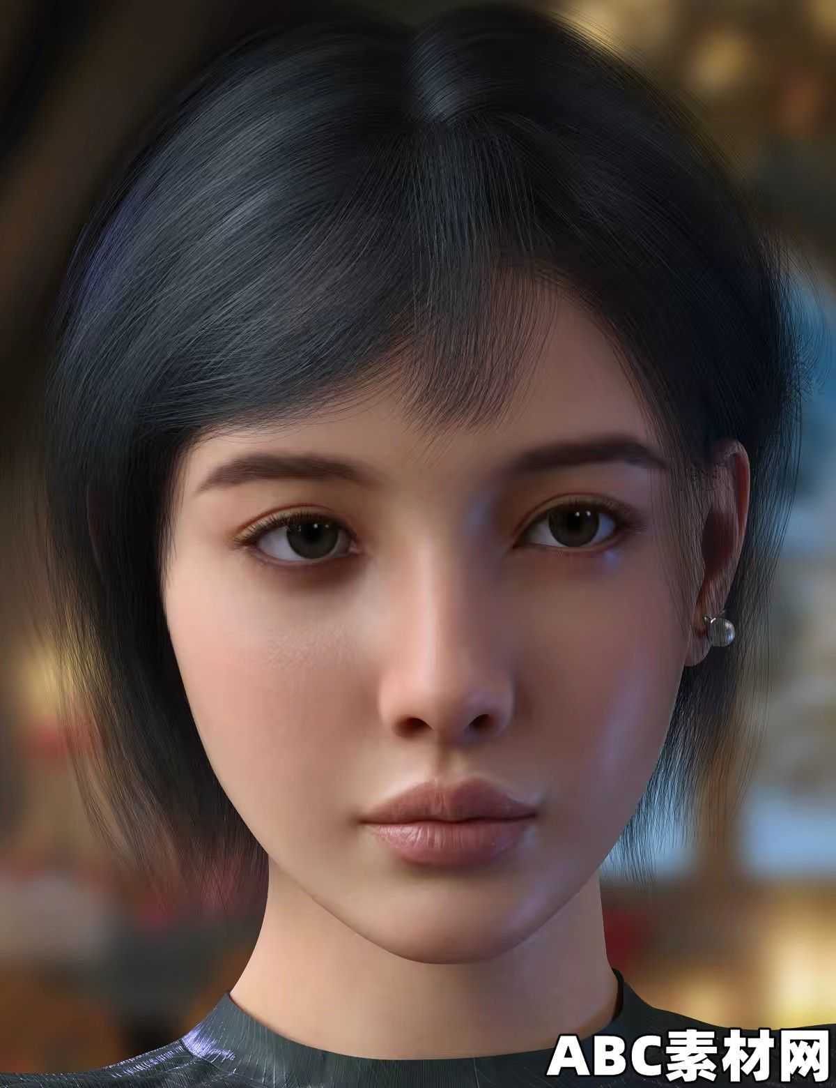 Daz3d – Vo Haru Hair|ABC素材资源网