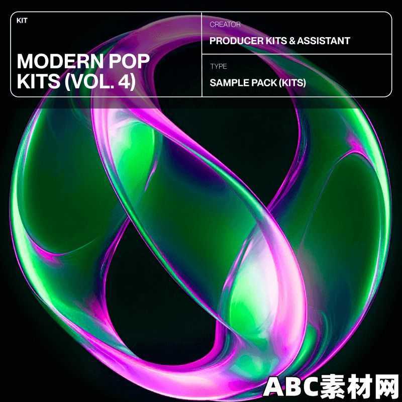 Producer Assistant Modern Pop Kits (Vol. 4) WAV MIDI|ABC素材资源网