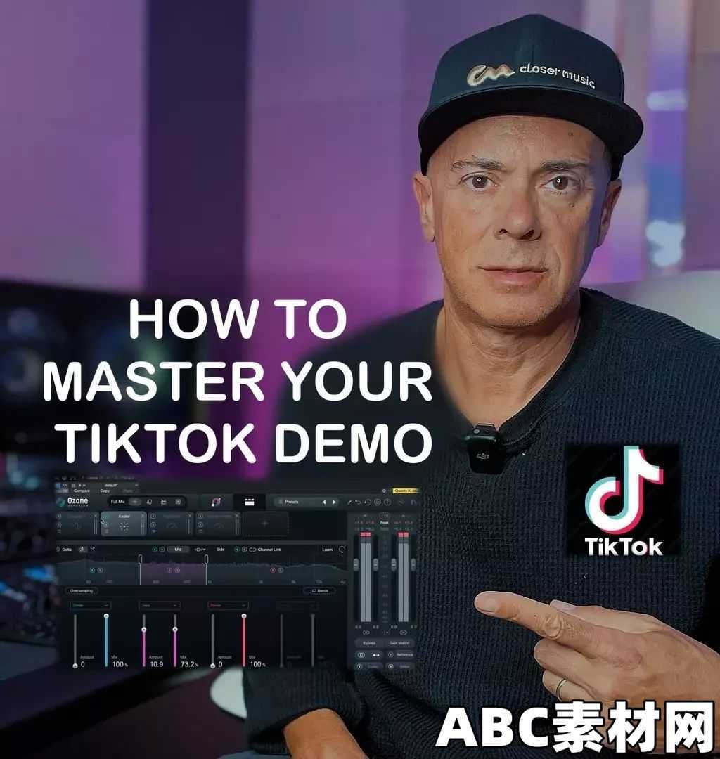 MyMixLab Luca Pretolesi How to Master your TikTok Demo TUTORIAL|ABC素材资源网