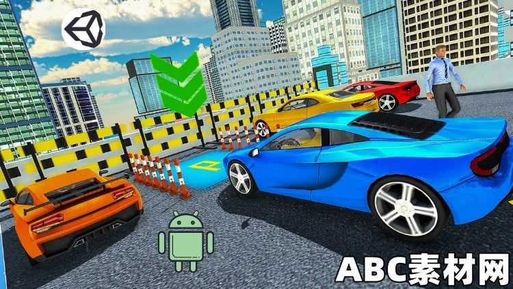 汽车停车模拟器Unity游戏开发课程Car Parking Simulator Unity Game Development Course(Unity6)|ABC素材资源网