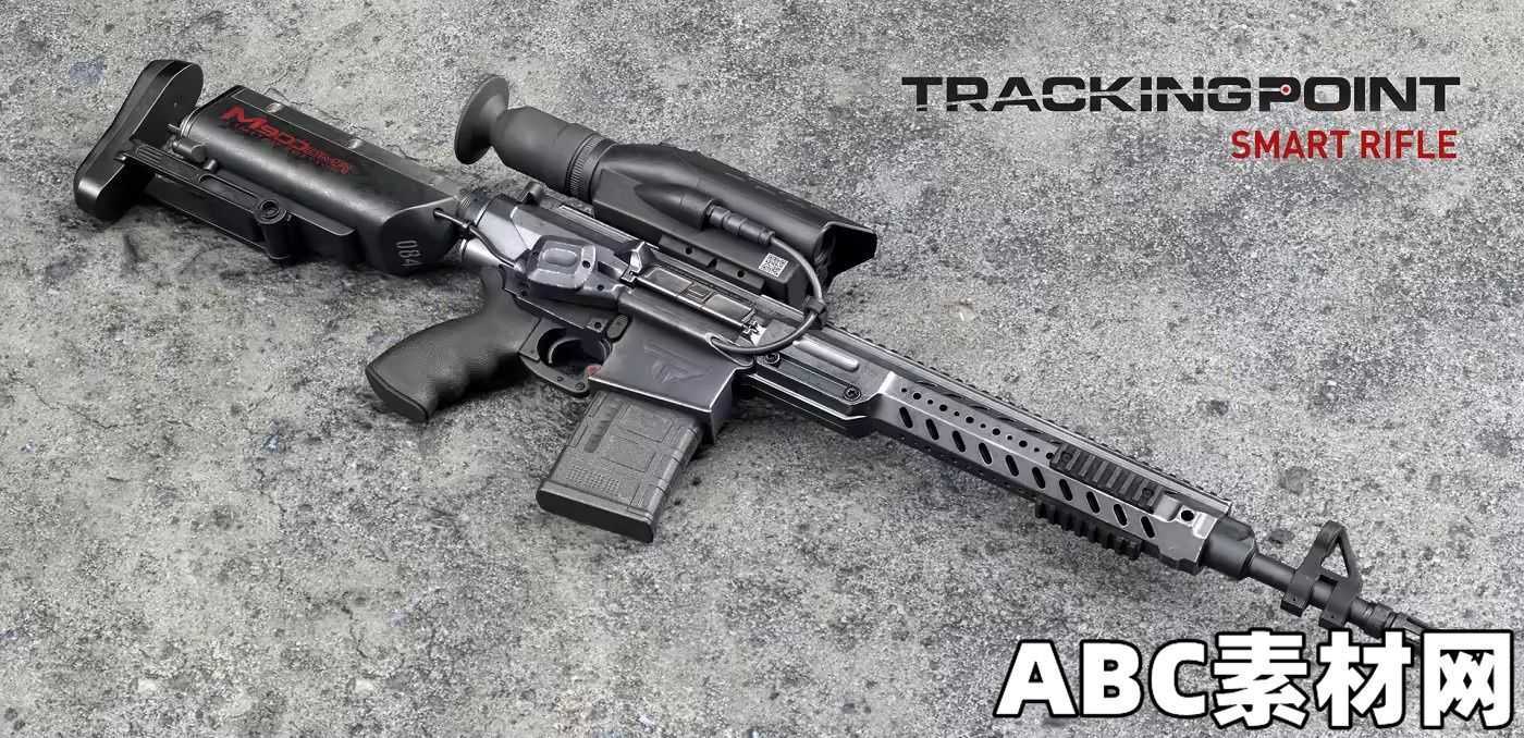 M900型狙击步枪追踪点瞄准点3D模型Sniper Rifle Tracking Points M900 – 3D Model|ABC素材资源网