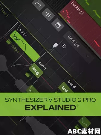 Groove3 Synthesizer V Studio 2 Pro Explained TUTORiAL|ABC素材资源网
