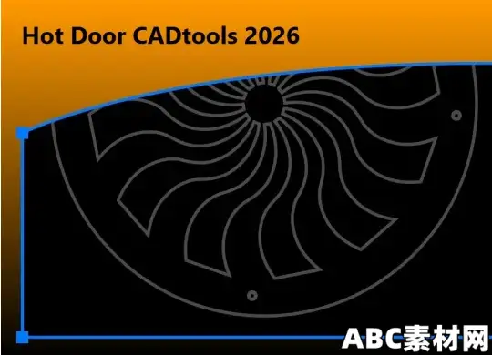 CAD工程制图距离测量图形标注绘制插件 Hot Door CADtools 2026 v30.1.0 Win x64|ABC素材资源网